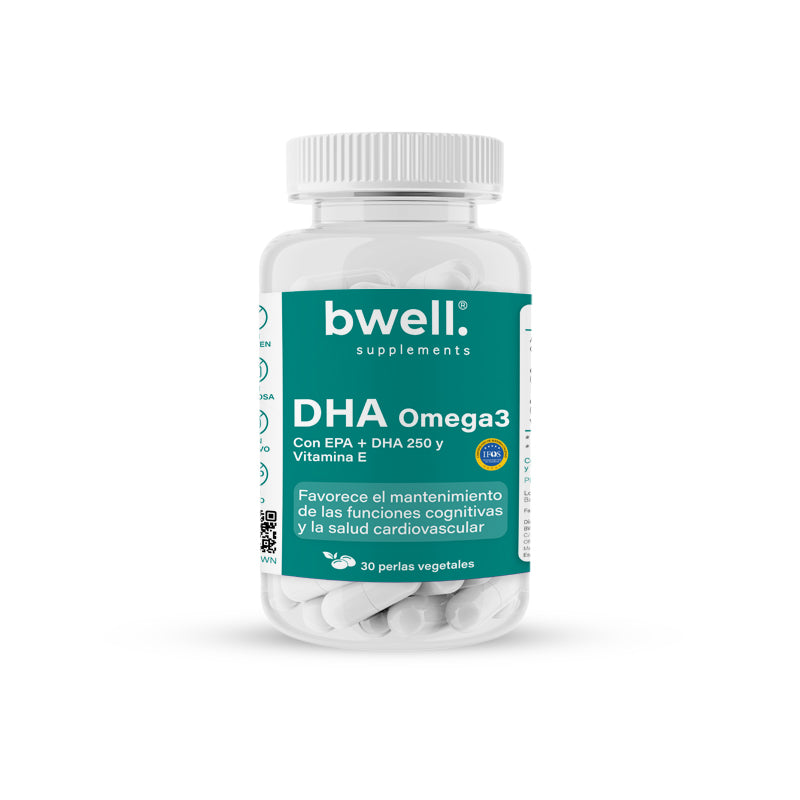 Omega 3 (certificado IFOS) DHA + EPA y Vitamina E – Bwell Supplements